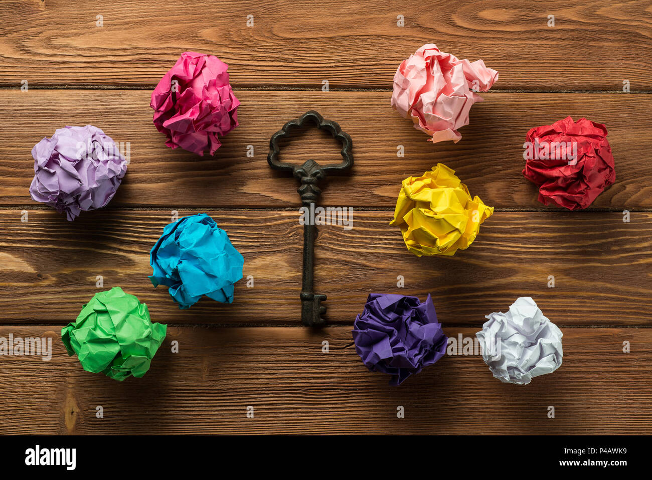 Finding key to success Stock Photo - Alamy