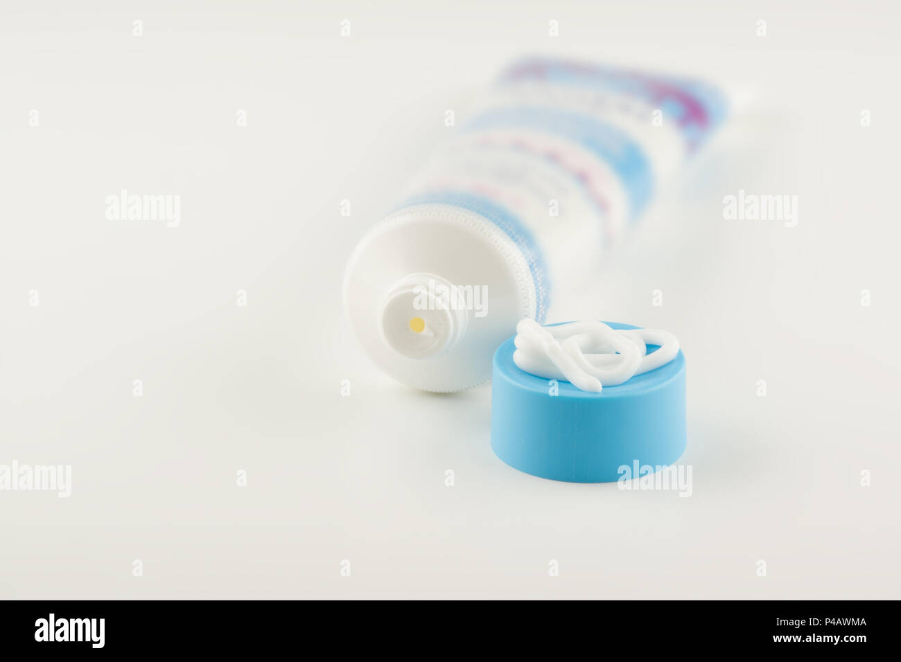white medical cream in a close-up container Stock Photo - Alamy