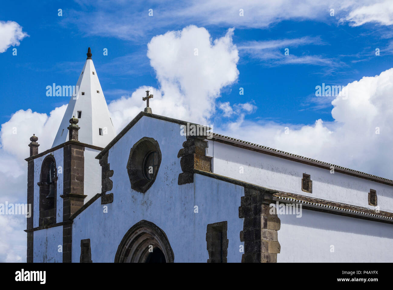 Portugal, Azores, Terceira Island, Sao Sebastiao, 15th century town ...