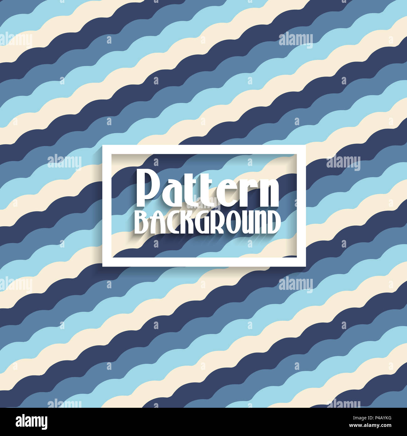 Pattern background with an ocean wave design Stock Photo - Alamy