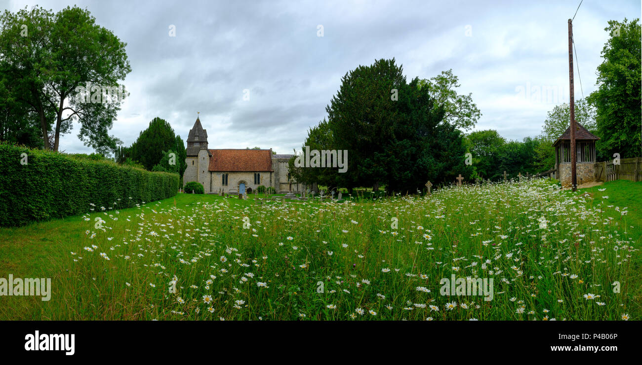 Church of St Mary, Easton, Hampshire, UK Stock Photo - Alamy