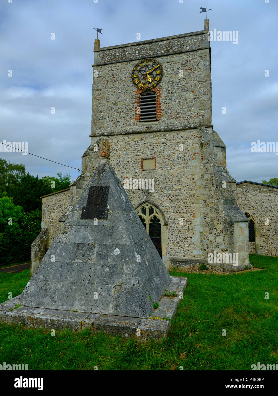 St Andrews Church in Nether Wallop - often described as the prettiest ...