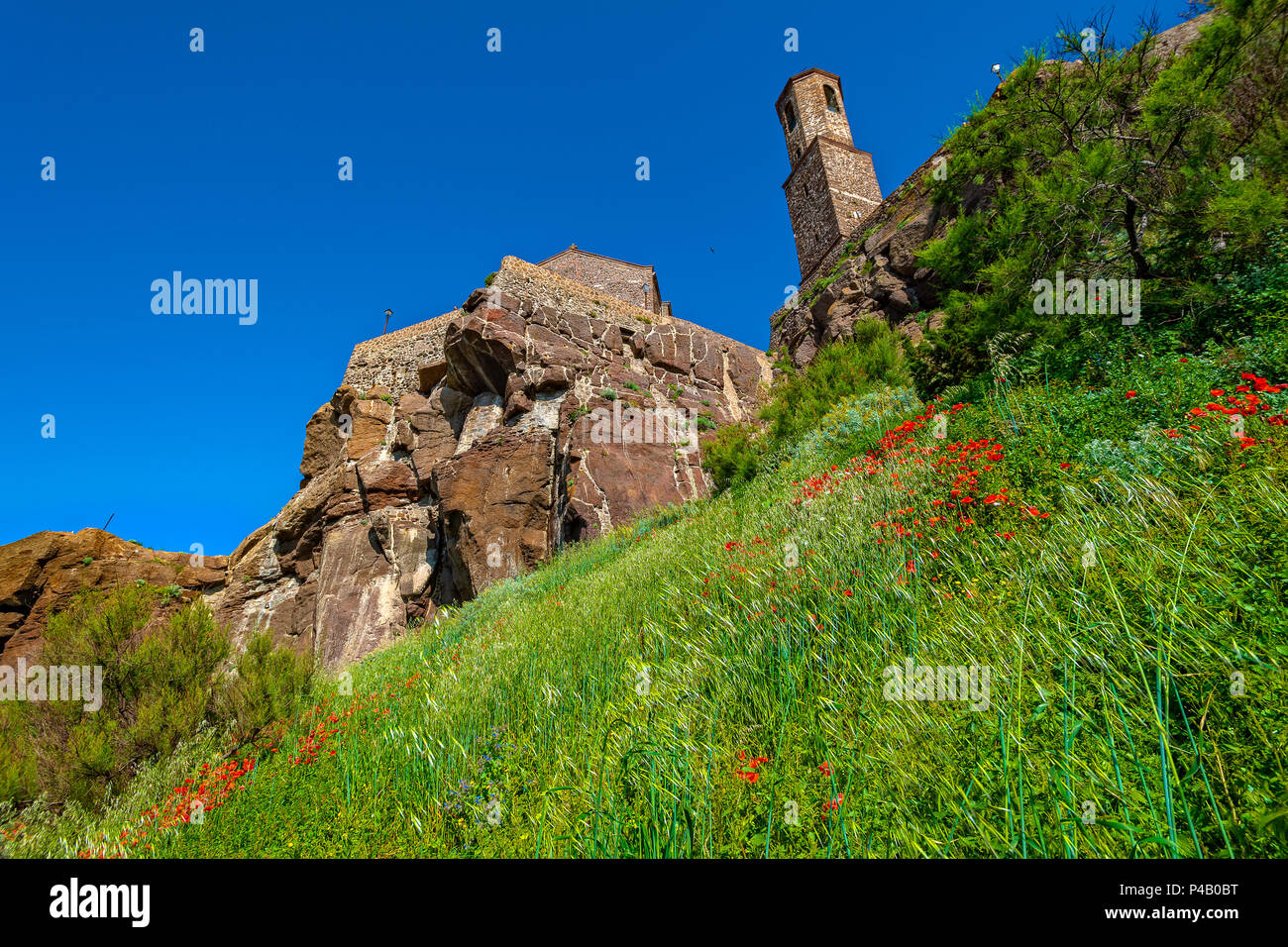 Italy Sardinia Anglona Castelsardo,Cathedral of Saint Anthony the Abbot ...