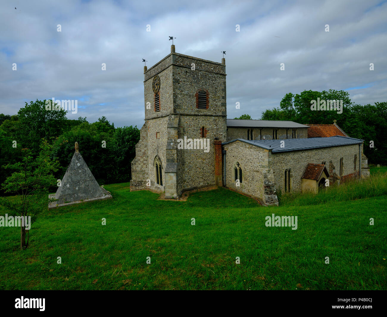 St Andrews Church in Nether Wallop - often described as the prettiest ...