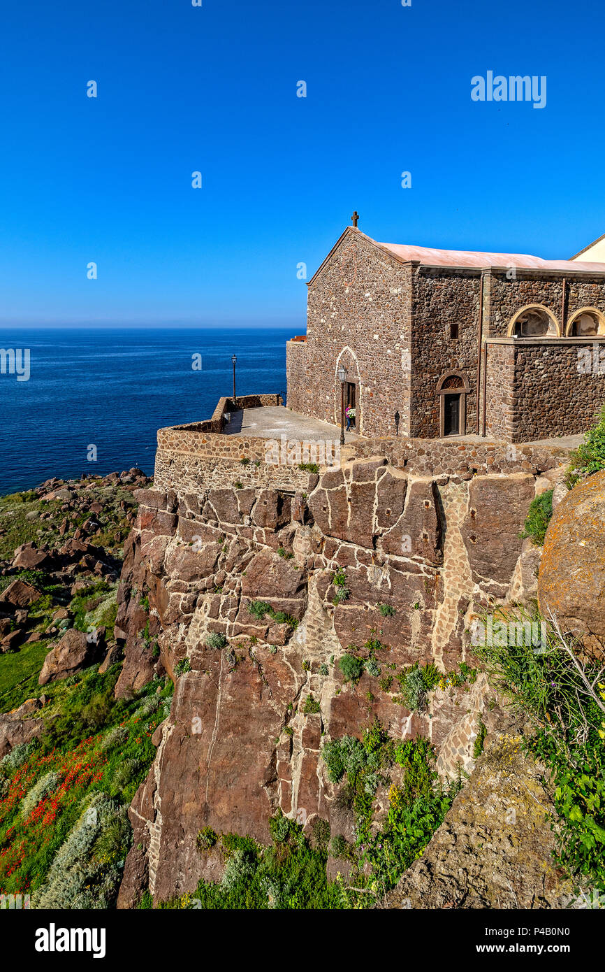 Italy Sardinia Anglona Castelsardo,Cathedral of Saint Anthony the Abbot ...