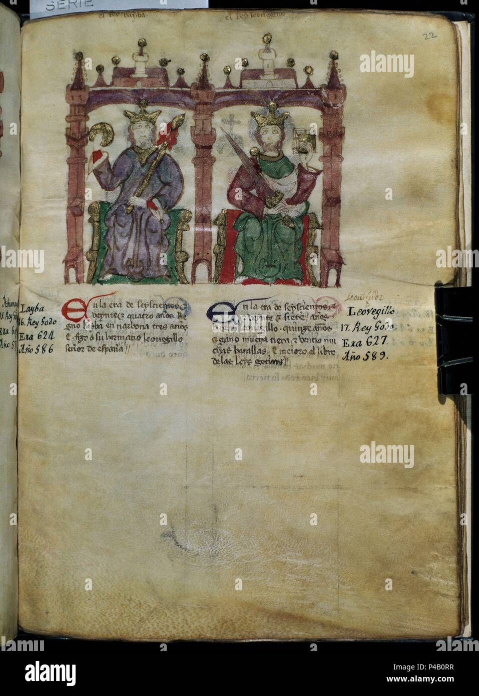 SEMBLANZA DE REYES - 1095 - REYES LIUBA I (LIUVA I ) LEOVIGILDO ...