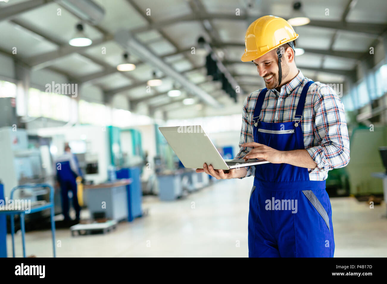 Workplace safety factory technician hi-res stock photography and images ...