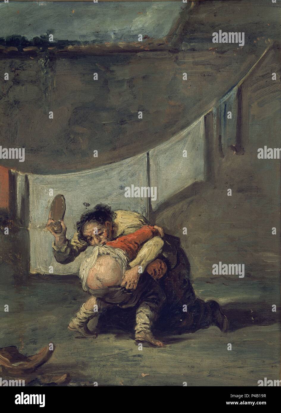 LA AZOTAINA - SIGLO XIX. Author: Leonardo Alenza y Nieto (1807-1845 ...