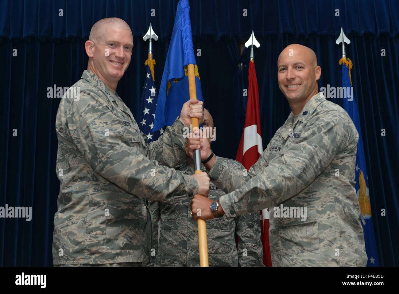 U.S. Air Force Lt. Col. Timothy Meerstein, 39th Communications Squadron ...