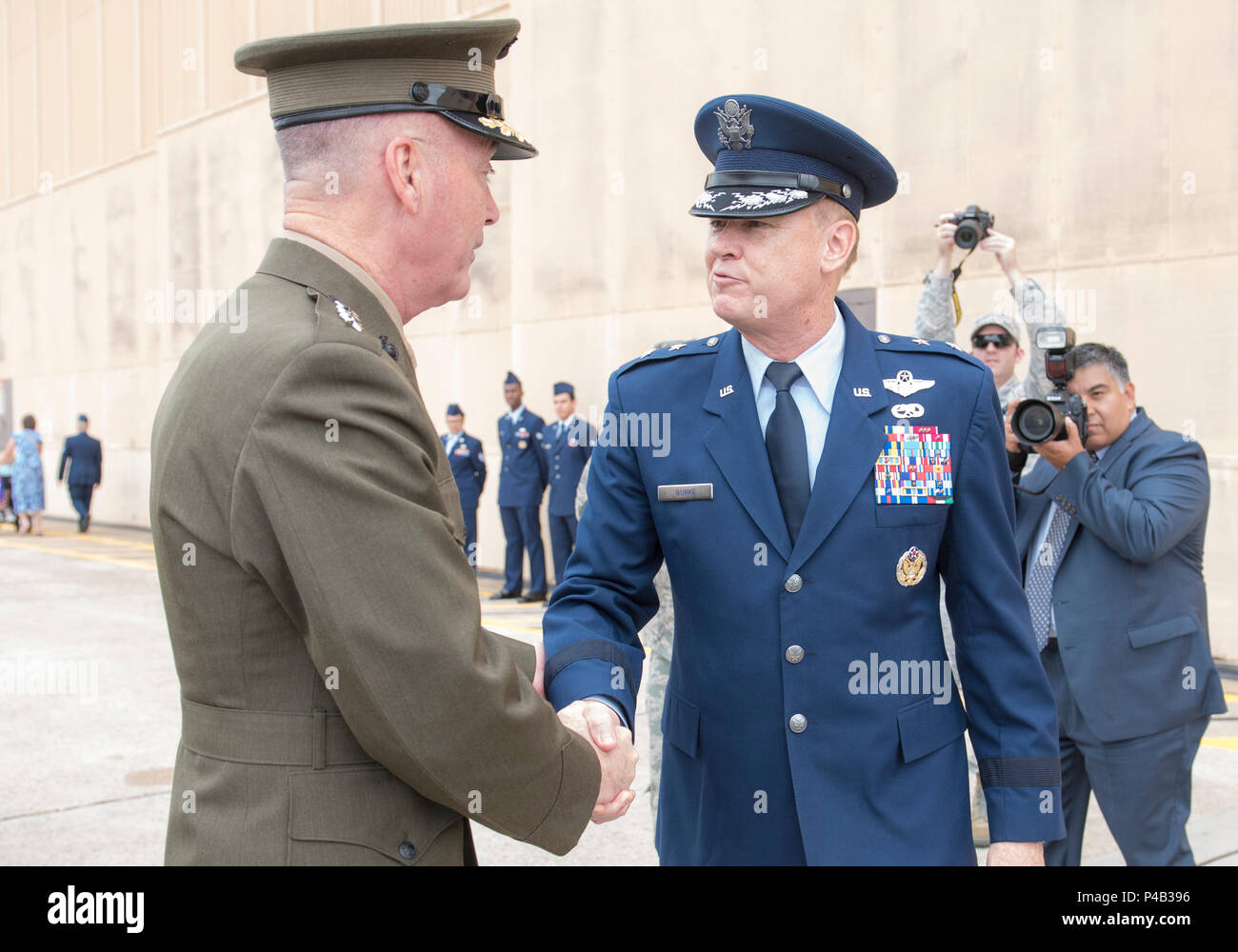 Marine General Joseph F. Dunford, Chairman of the Joint Chiefs of Staff ...