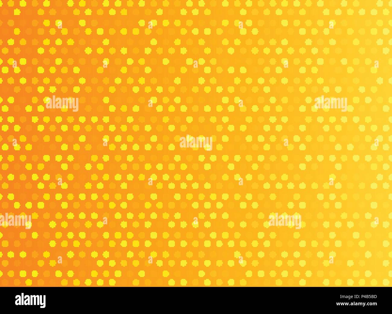 Abstract technology digital. Orange pattern dots. Vector illustration ...