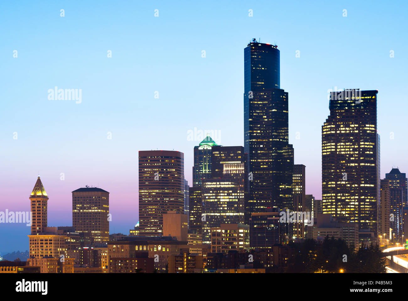 Buildings at downtown, Seattle, Washington State, USA Stock Photo - Alamy