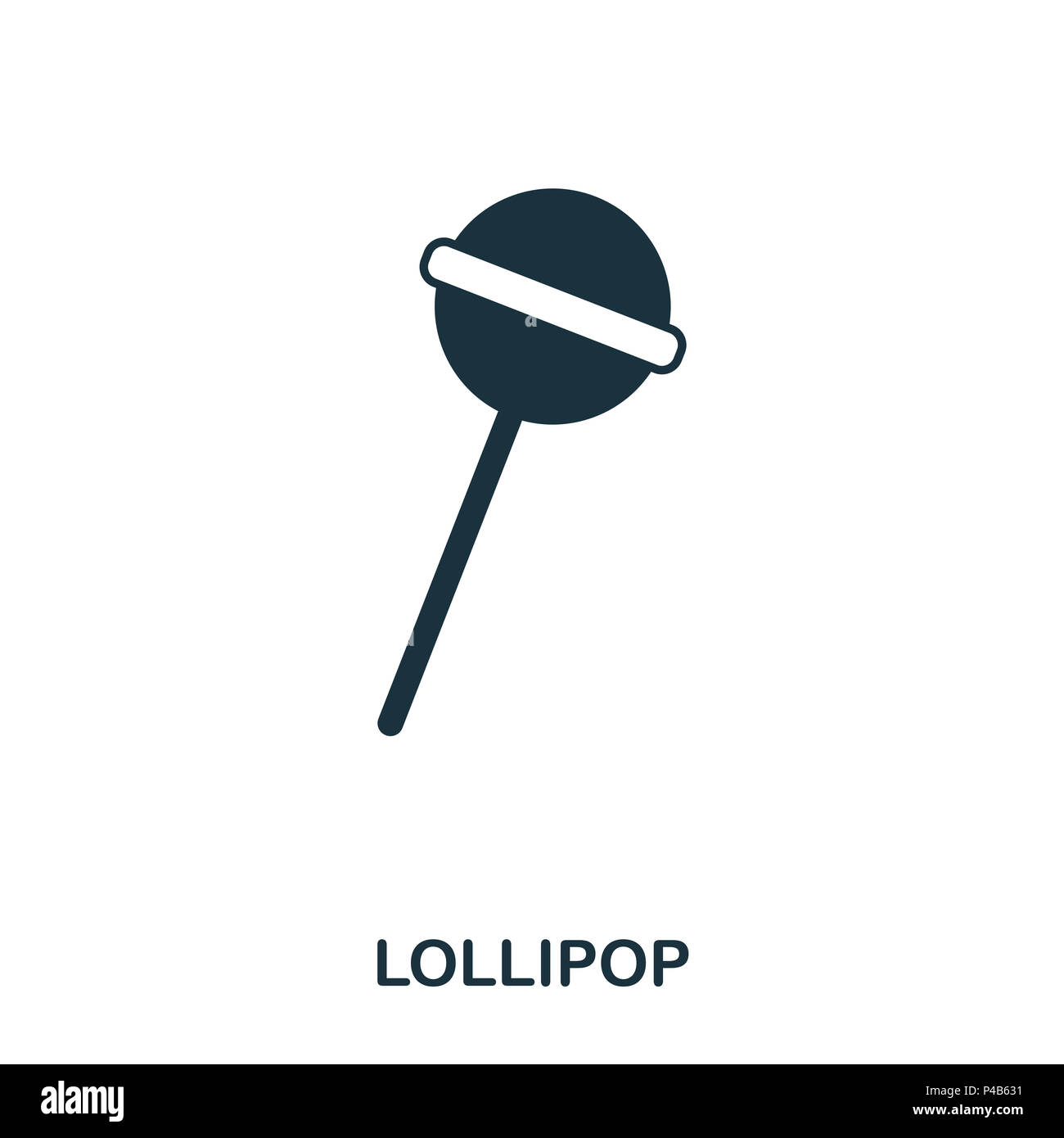 Lollipop icon. Mobile apps, printing and more usage. Simple element ...