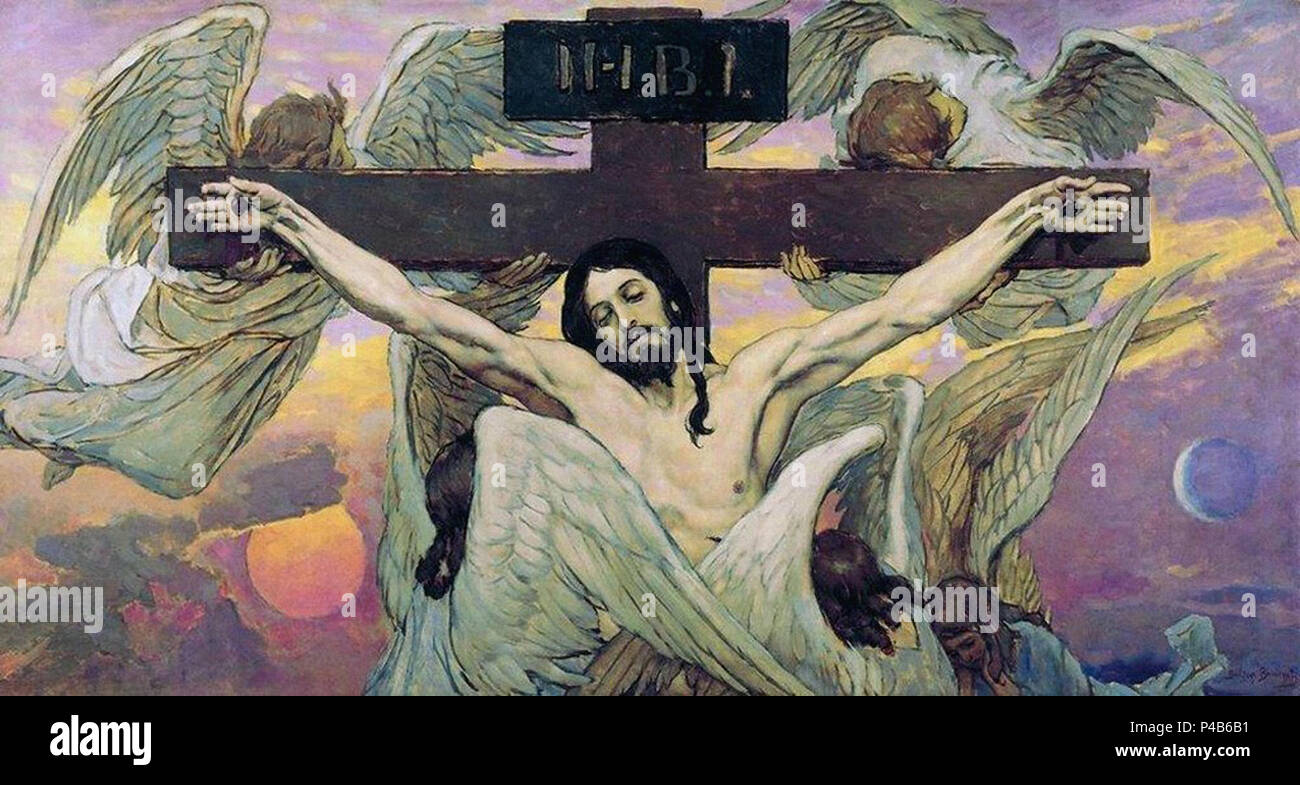Vasnetsov Victor - Crucifixion of Christ 2 Stock Photo - Alamy
