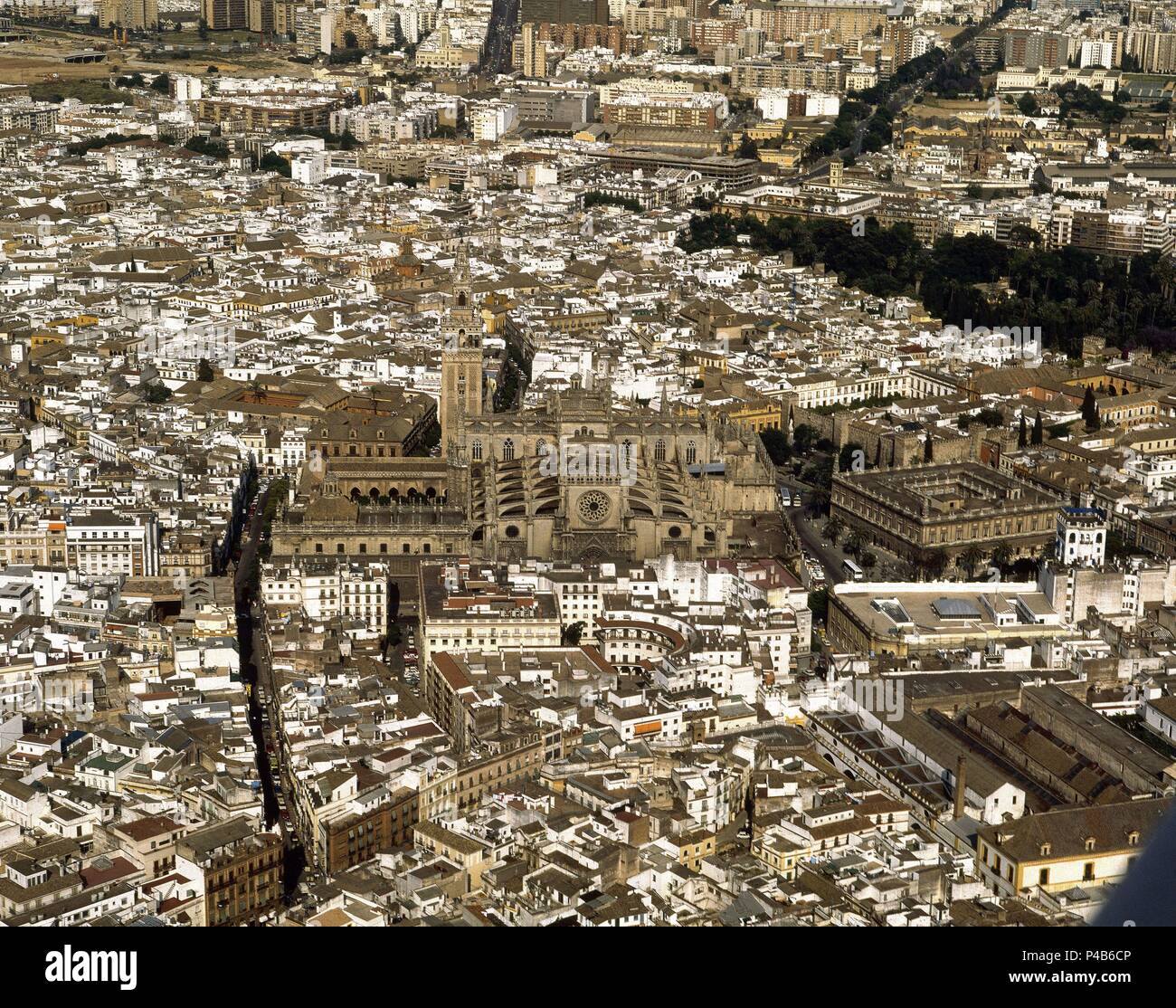 Aerial Photograph Of Seville High Resolution Stock Photography and ...