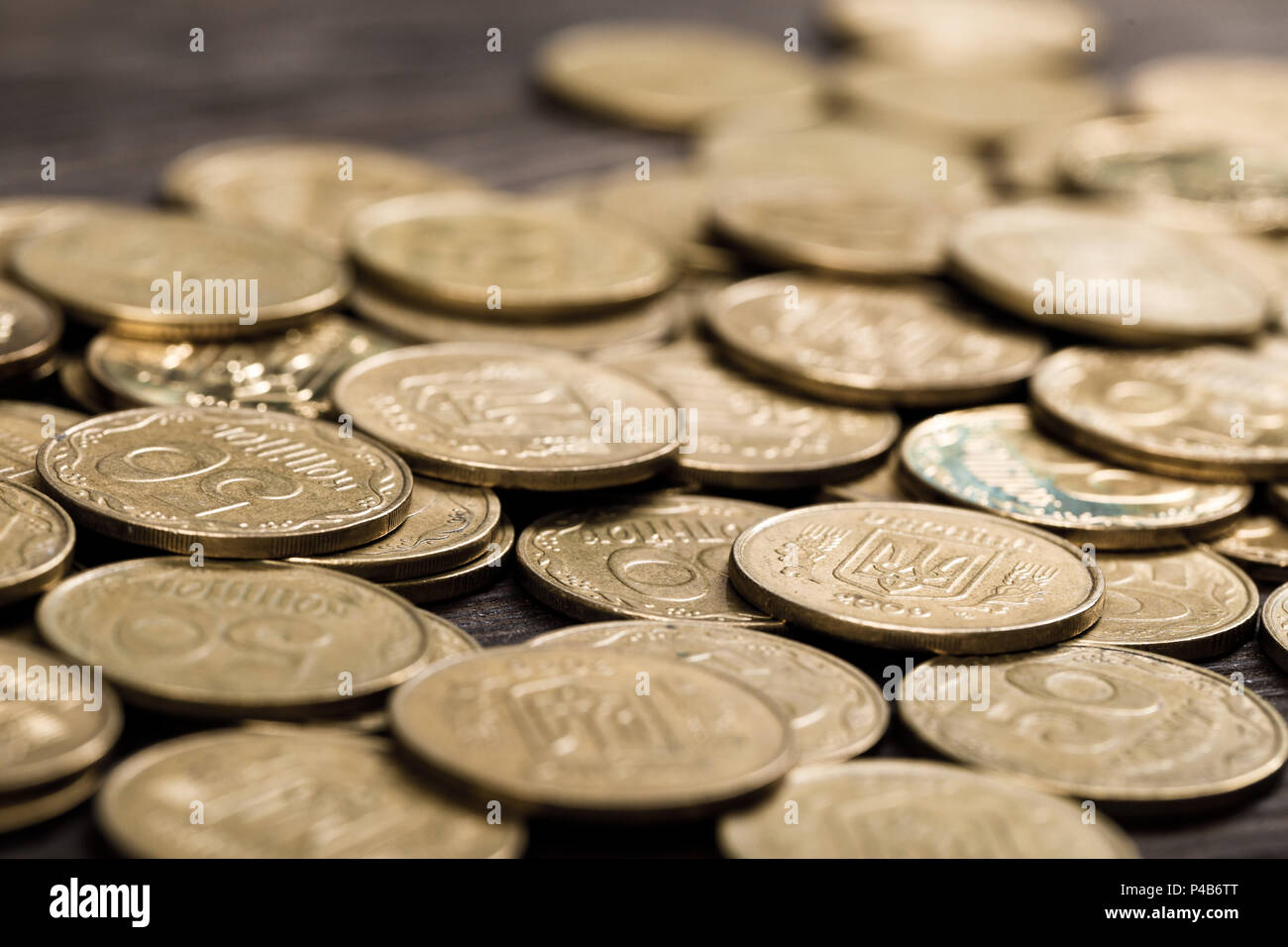 coins of Ukraine Stock Photo - Alamy