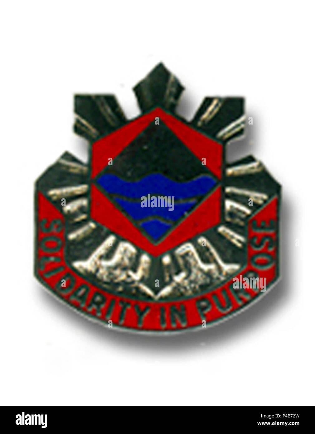 115th Engr Gp crest Stock Photo - Alamy
