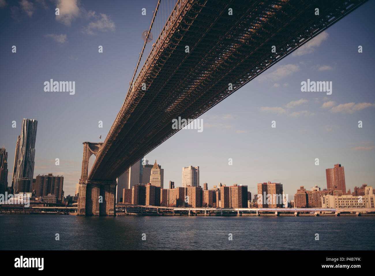 USA, New York City, Brooklyn bridge with Manhattan view Stock Photo - Alamy
