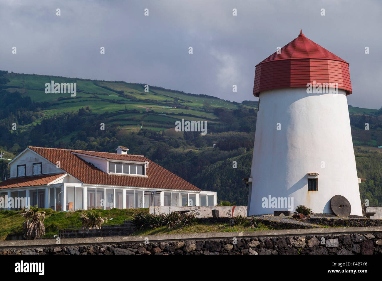 Portugal, Azores, Sao Miguel Island, Mosteiros, old traditional ...