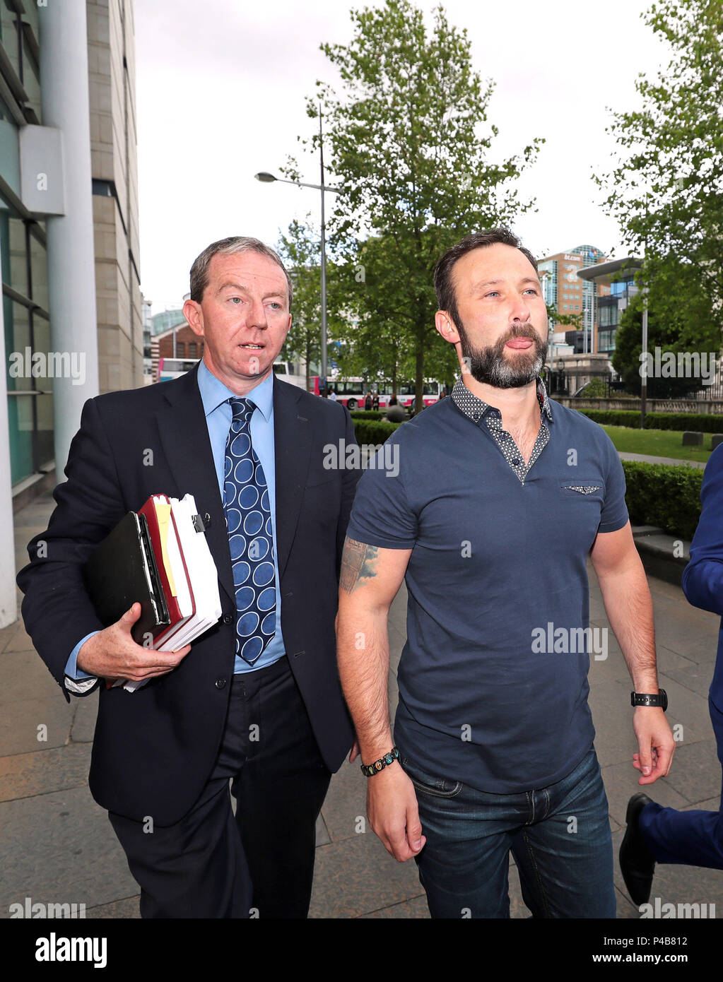 Damien mclaughlin walks free belfast crown court hi-res stock ...