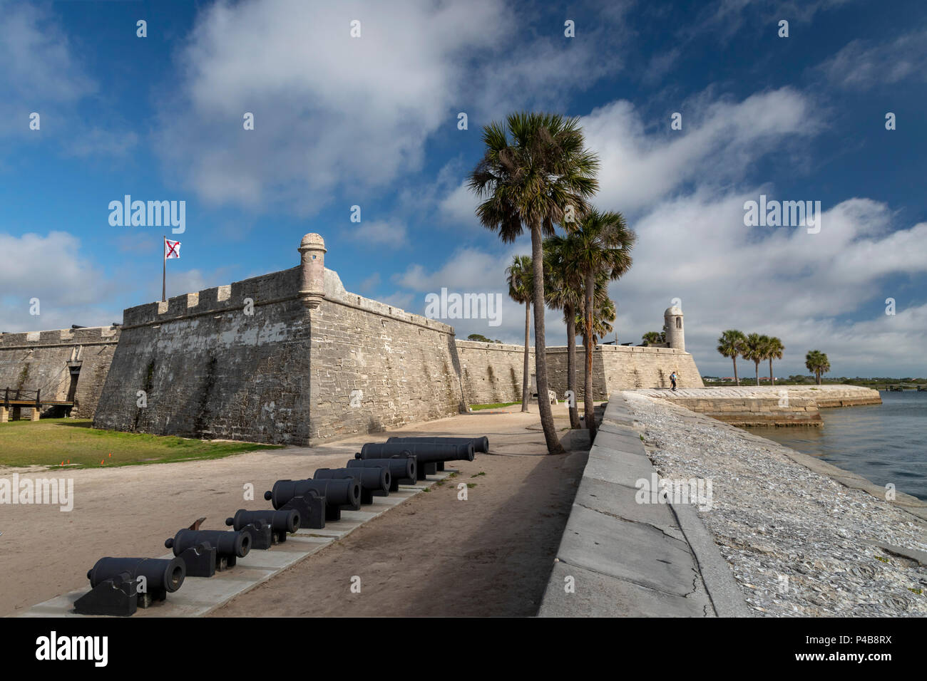 St. Augustine, Florida - Castillo de San Marcos National Monument. The ...