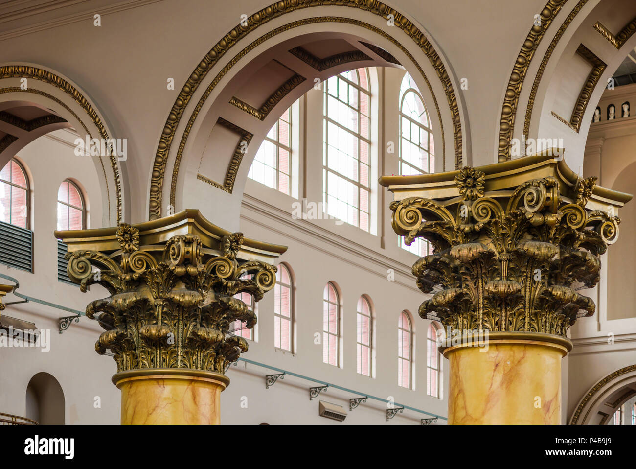 USA, District of Columbia, Washington, National Building Museum ...