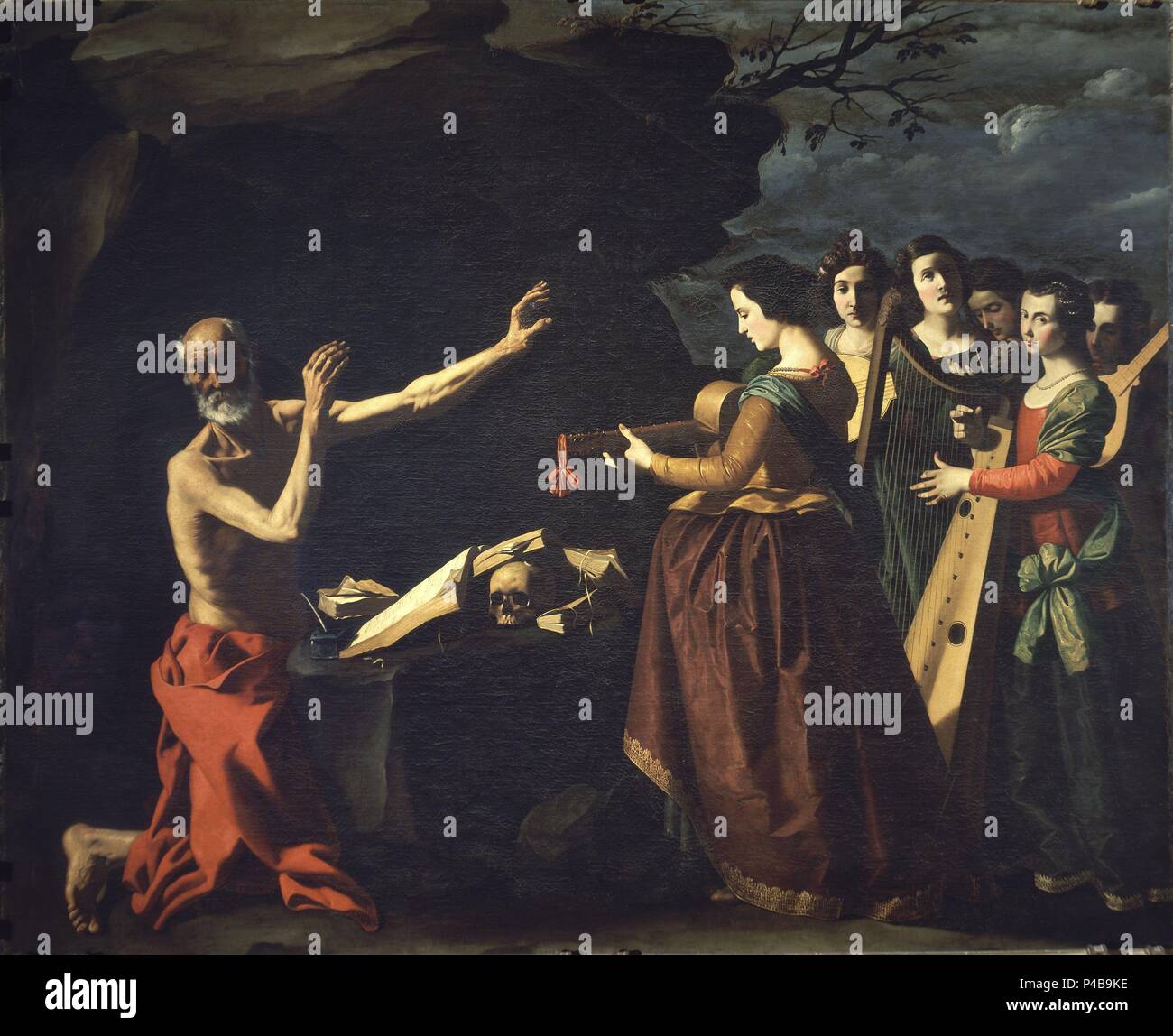 Retablo de san jerome hi-res stock photography and images - Alamy