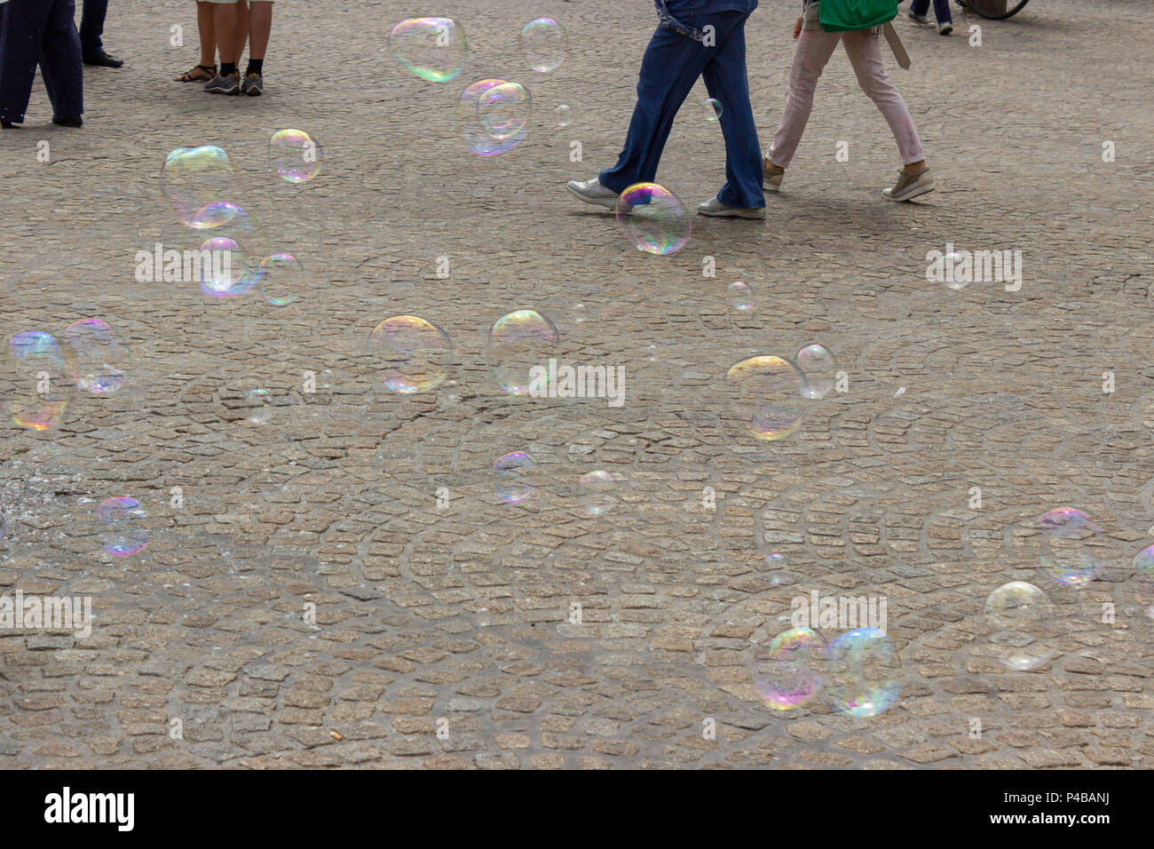 Round pavers hi-res stock photography and images - Alamy