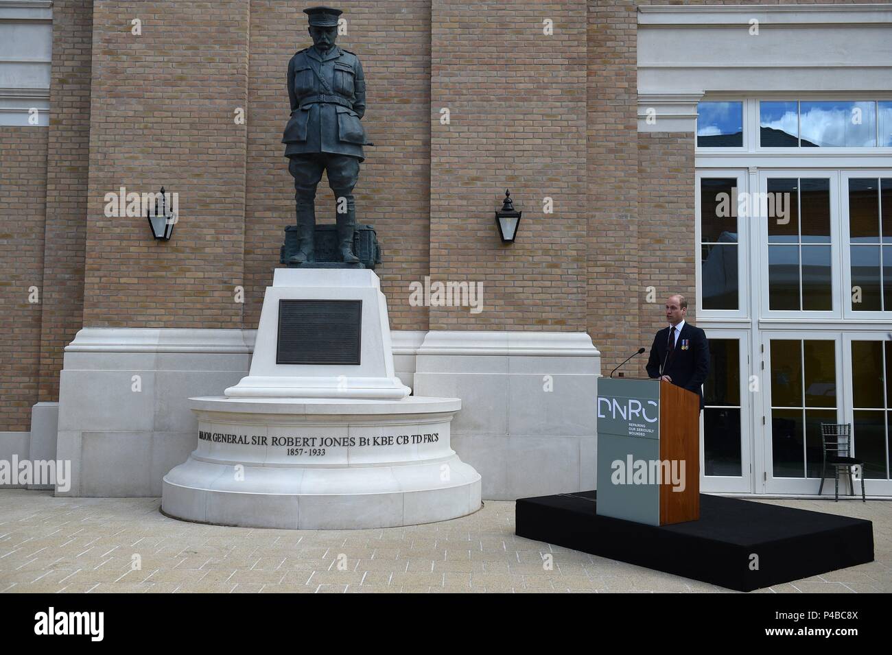 The Duke of Cambridge attends the official handover of the newly built ...