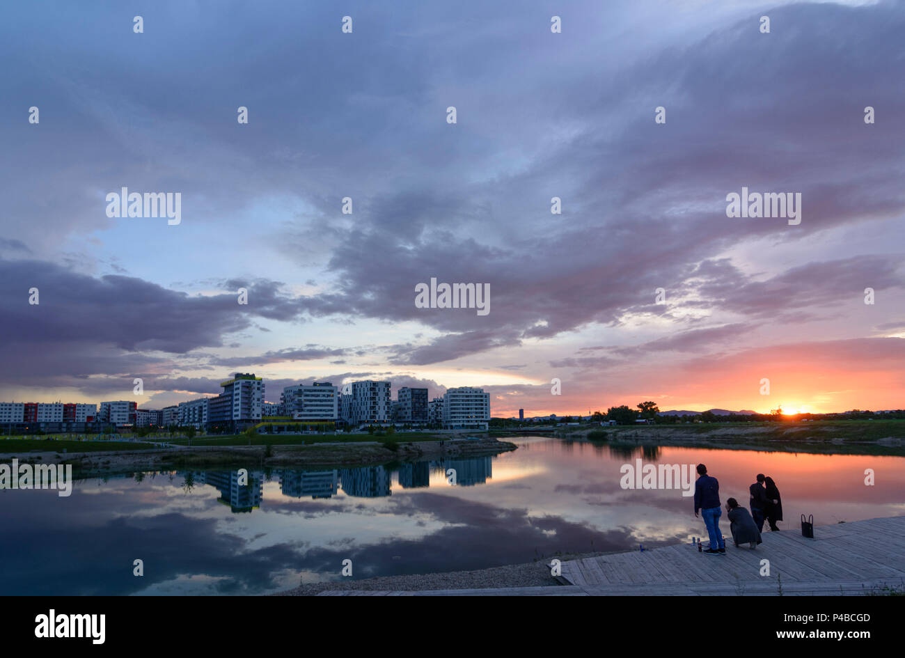 Seestadt aspern lake vienna hi-res stock photography and images - Alamy