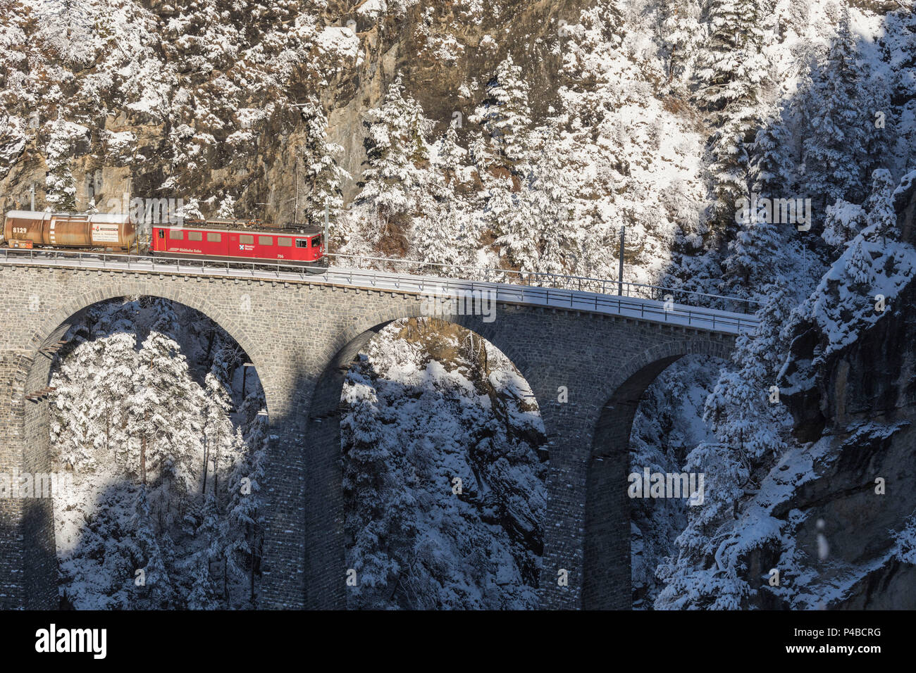 Albula bernina express railway hi-res stock photography and images - Alamy
