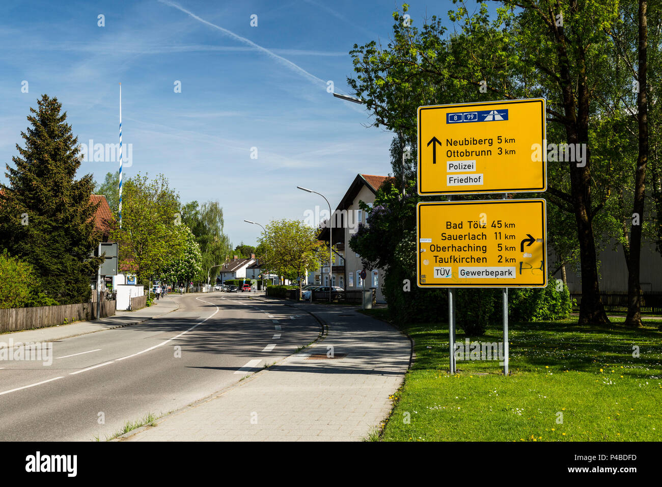 Main street hauptstrasse hi-res stock photography and images - Alamy