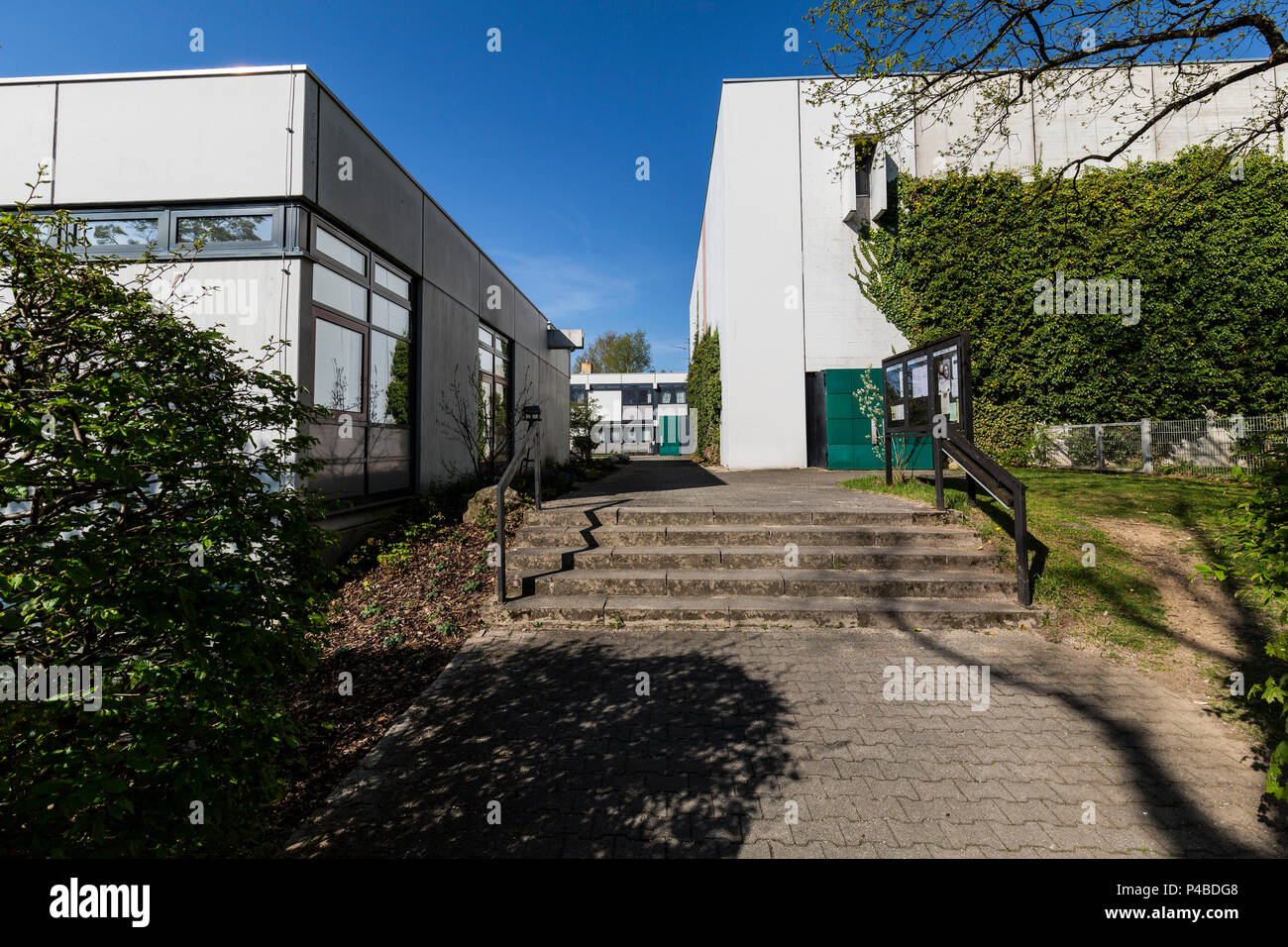 Europe, Germany, Bavaria, Unterhaching, Community of St. Birgitta Stock ...