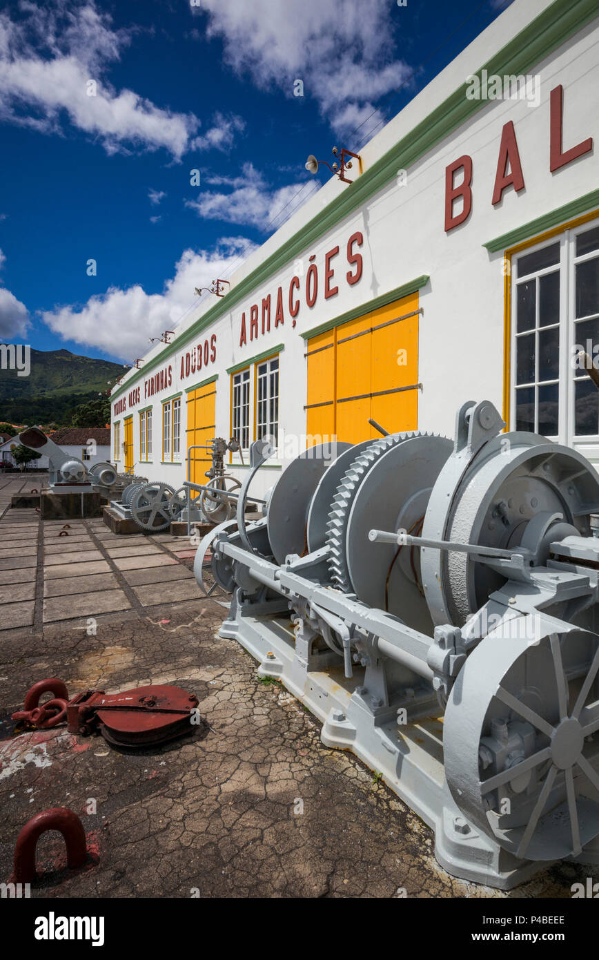 Portugal, Azores, Pico Island, Sao Roque do Pico, Museu da Industria ...