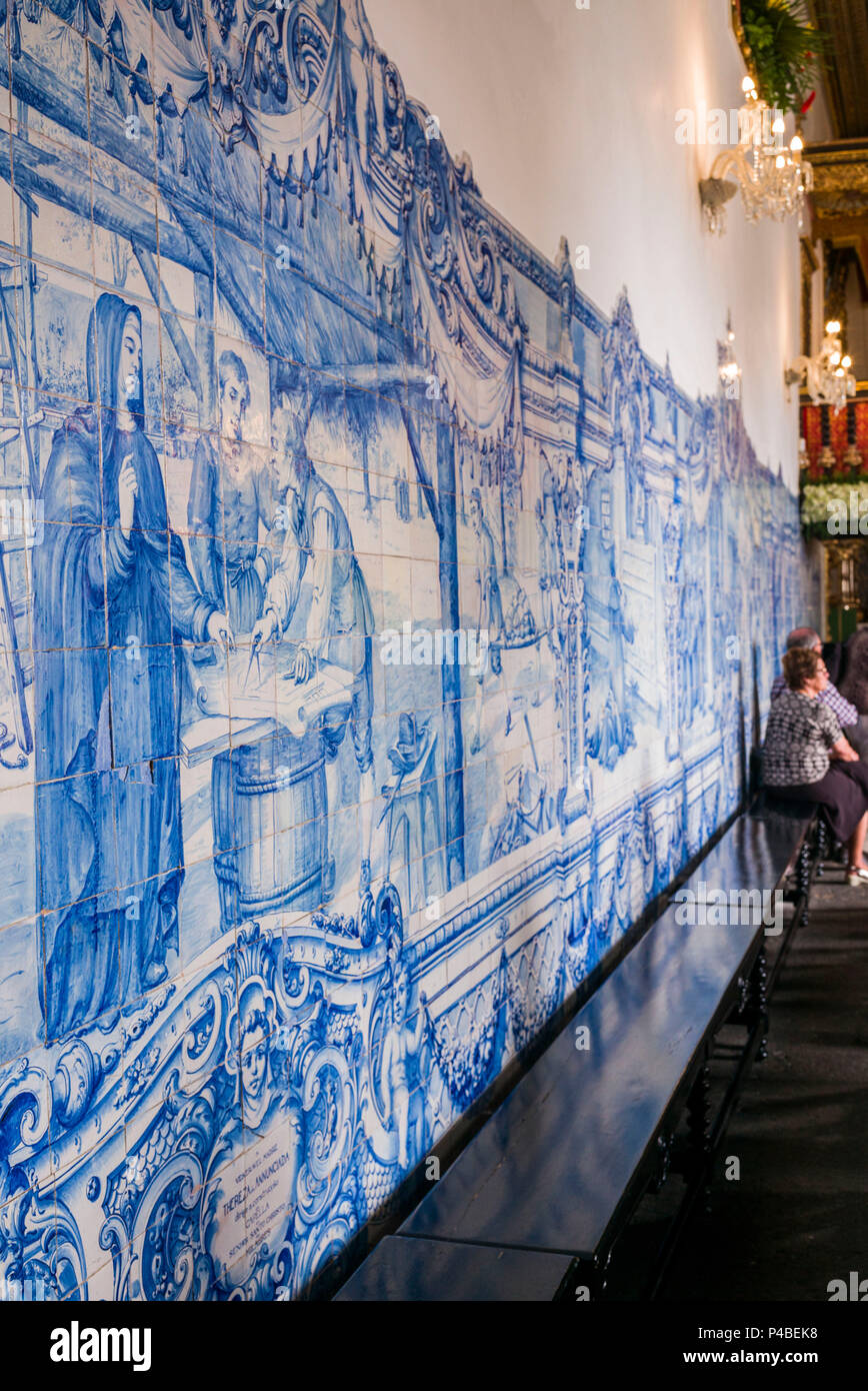 Portugal, Azores, Sao Miguel Island, Ponta Delgada, Convento da ...