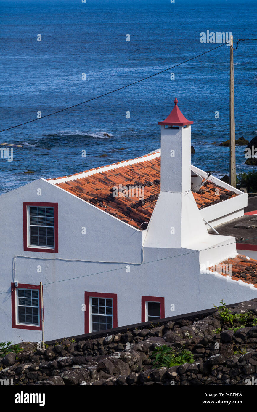 Portugal, Azores, Santa Maria Island, Maia, houses Stock Photo - Alamy