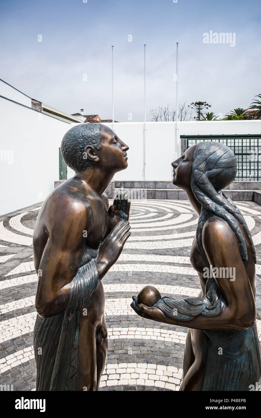 Portugal, Azores, Sao Miguel Island, Ponta Delgada, Nucleo Santa ...