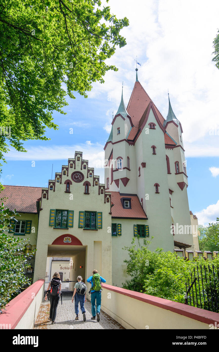 Geltendorf, Kaltenberg Castle, Upper Bavaria, Bavaria, Germany Stock ...
