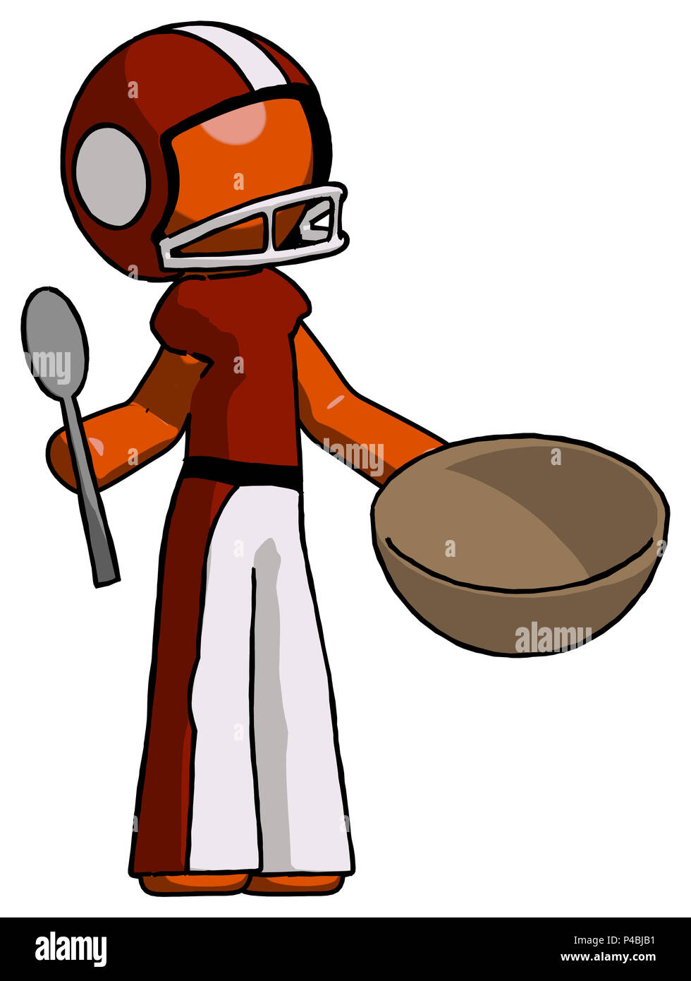 Football player chef hi-res stock photography and images - Alamy