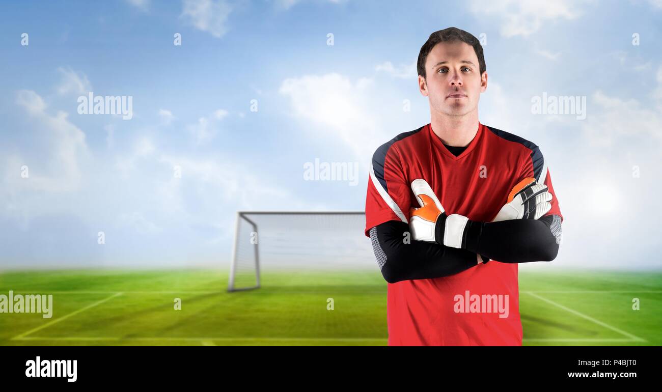 Goalkeeper arms hi-res stock photography and images - Alamy
