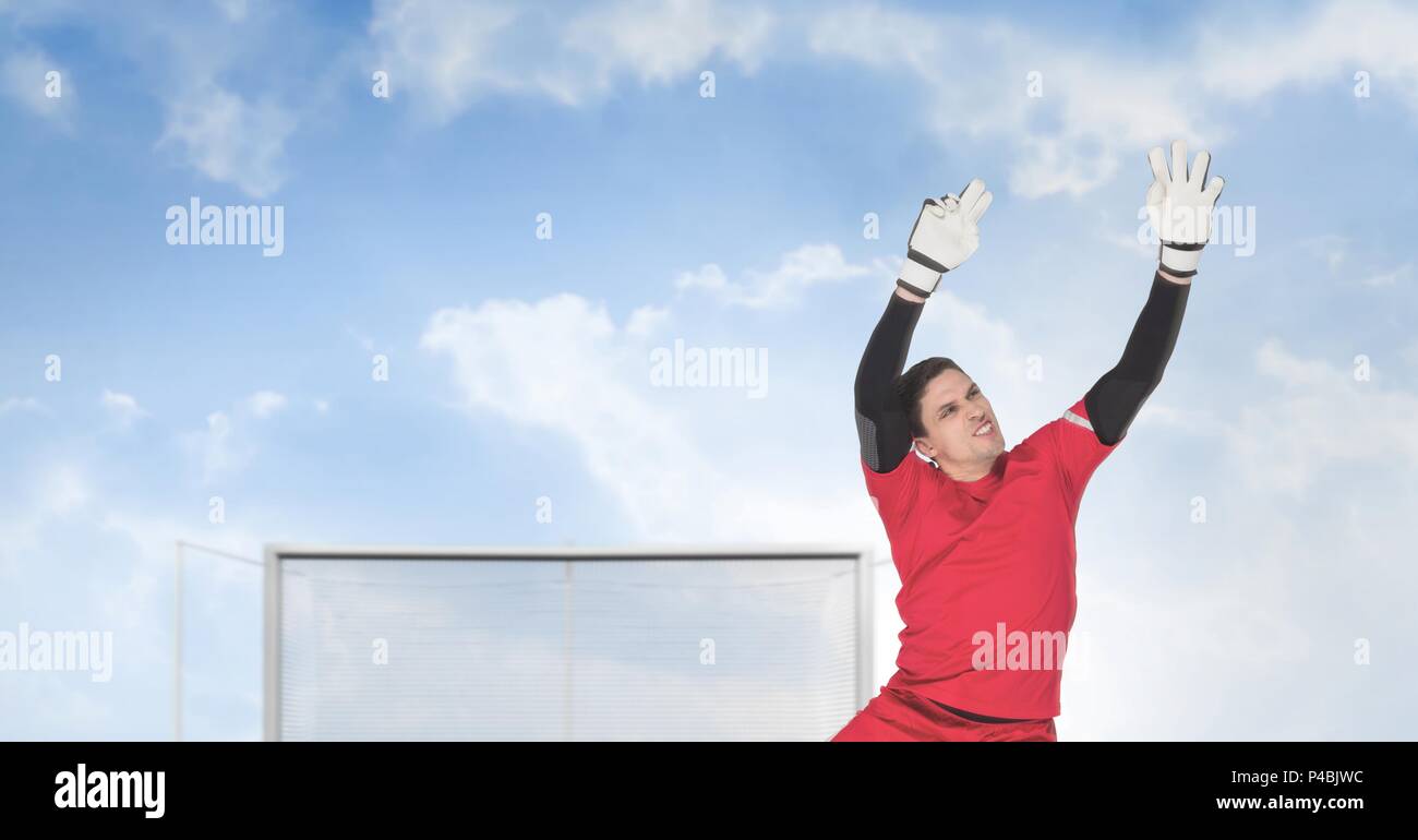 Saving goal hi-res stock photography and images - Alamy