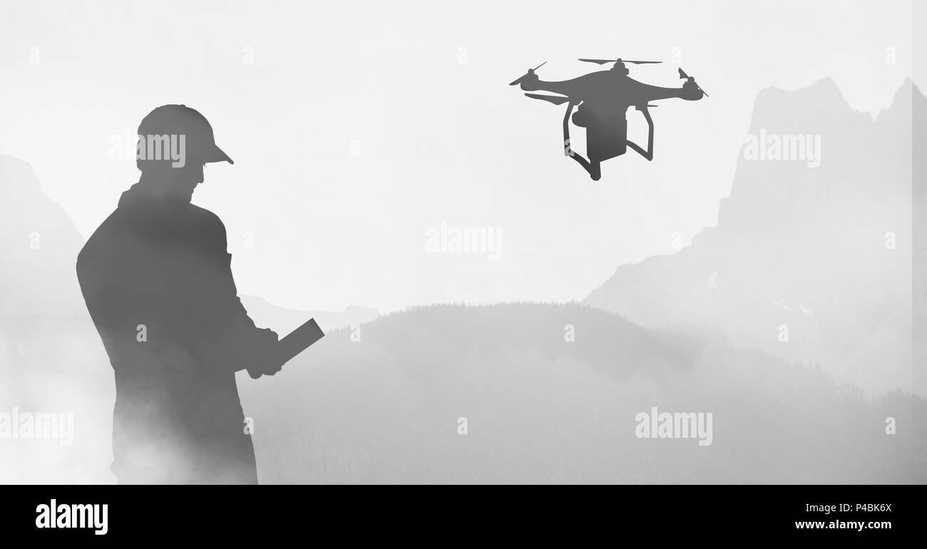 Flying job Black and White Stock Photos & Images - Alamy