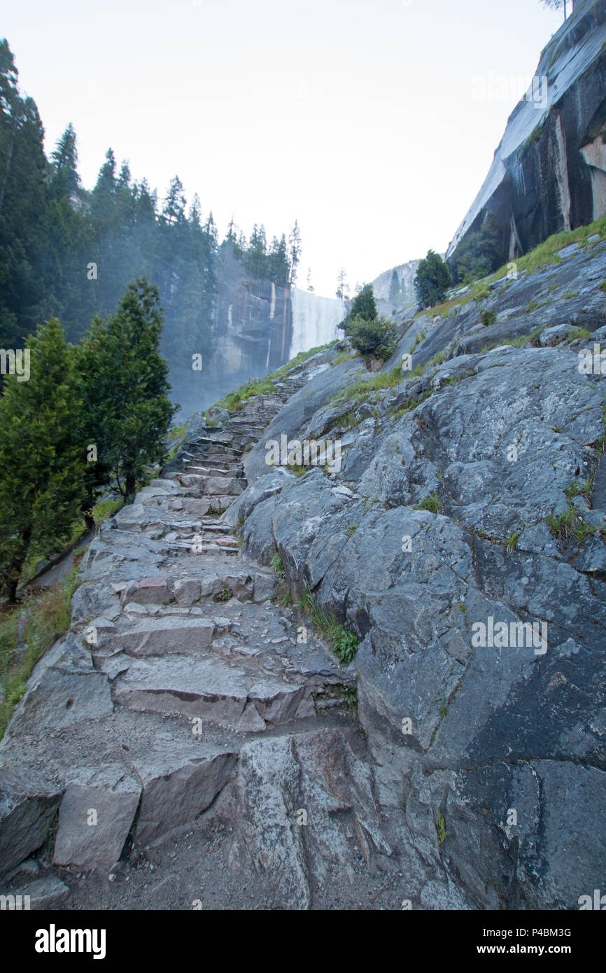 Vernal Falls Steps