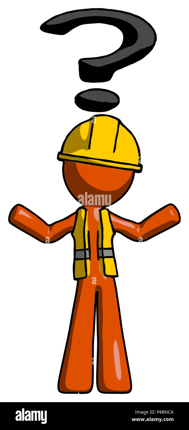 Confused Construction Worker Clip Art Confused Worker Images