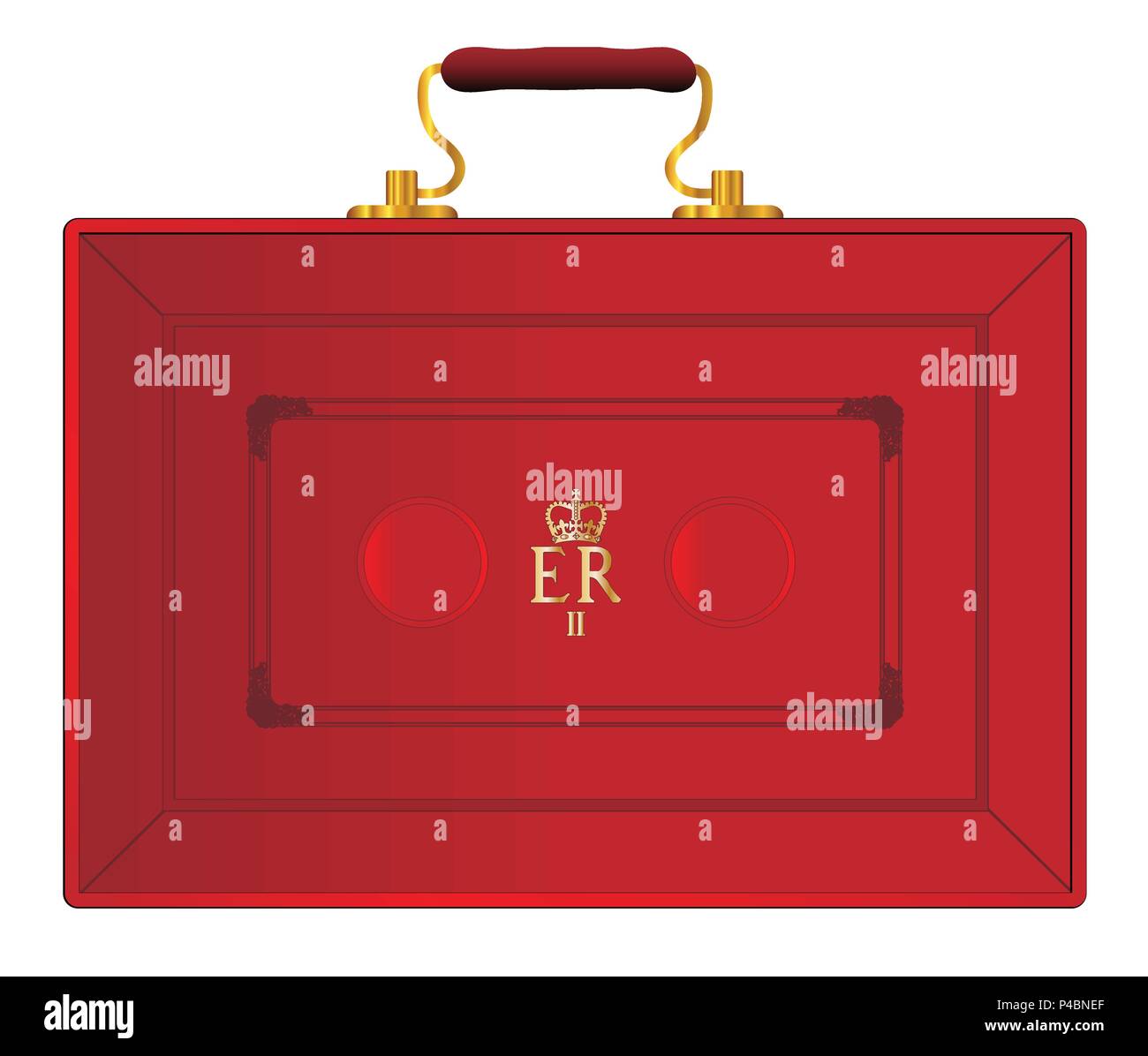 Red case budget Stock Vector Images - Alamy