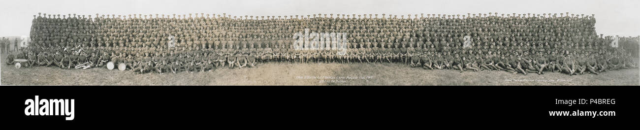 138th Overseas Battalion, CEF, Sarcee Camp, Aug. 11, 1916, OC Lt.-Col ...