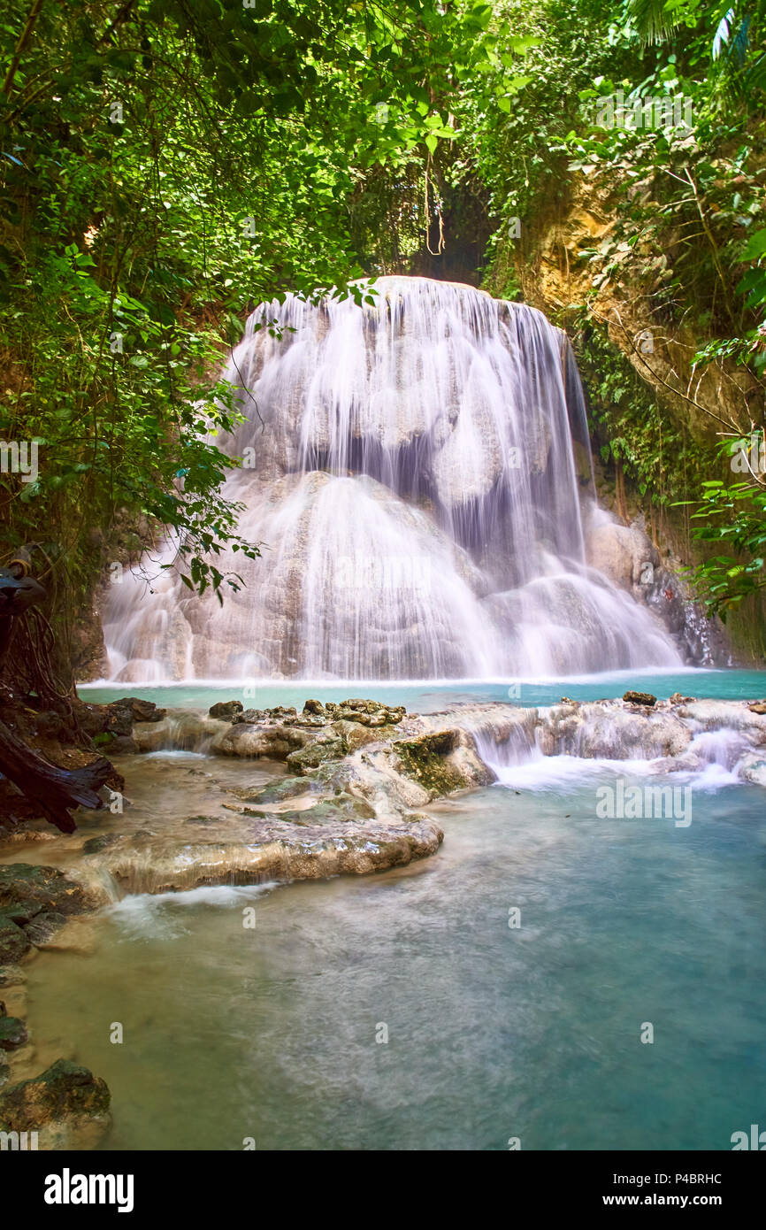 Philippine waterfall hi-res stock photography and images - Alamy