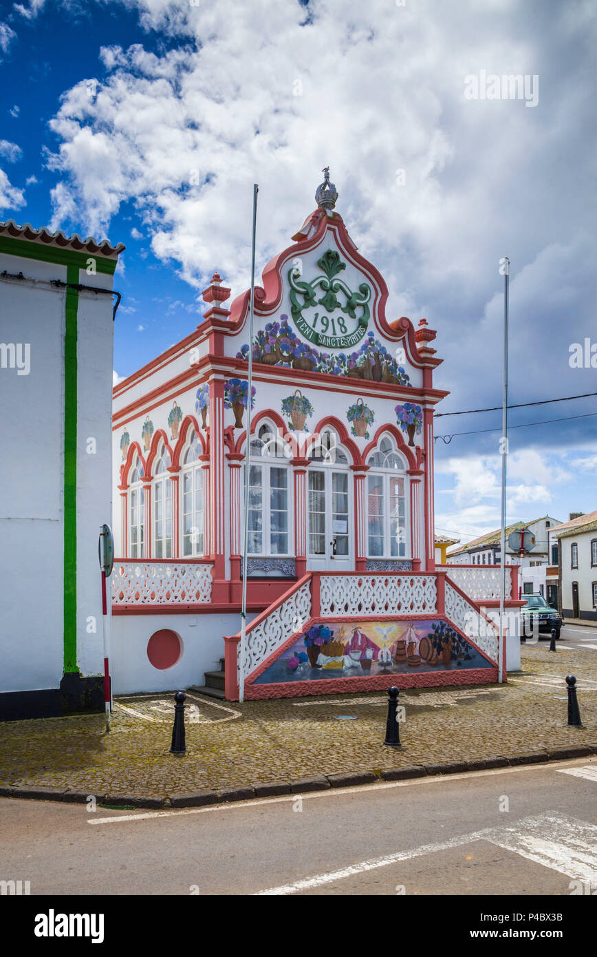 Portugal, Azores, Terceira Island, Sao Sebastiao, Sao Sebastiao Imperio ...