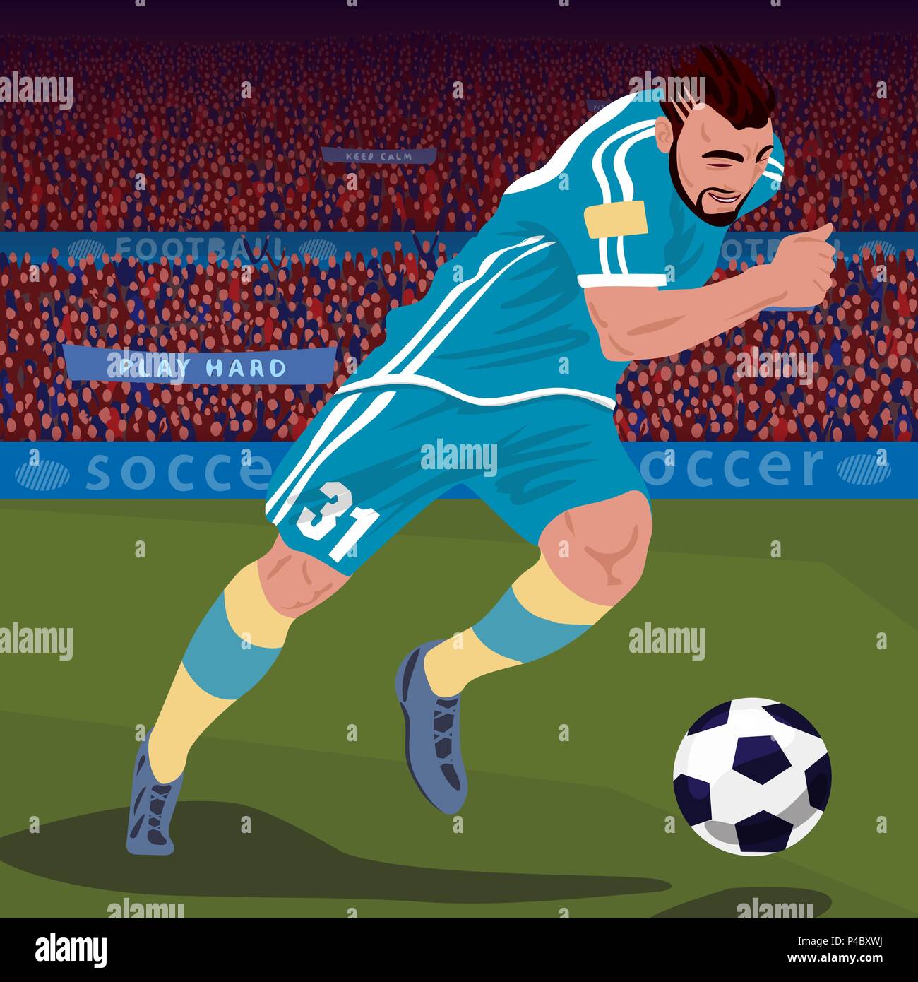 Stadion view Stock Vector Images - Alamy