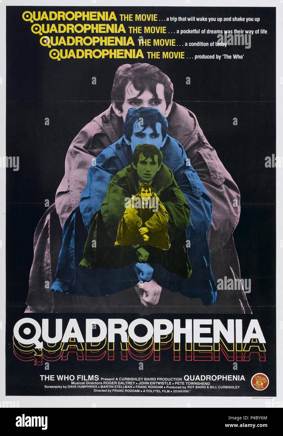 Original Film Title: QUADROPHENIA. English Title: QUADROPHENIA. Film ...